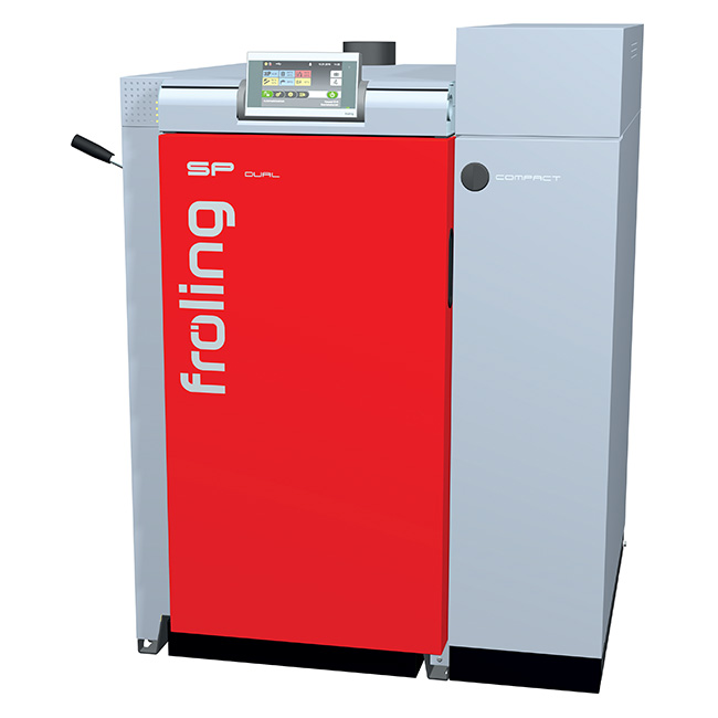 FIC vous présente Chaudière à bois SP Dual Compact-Fröling